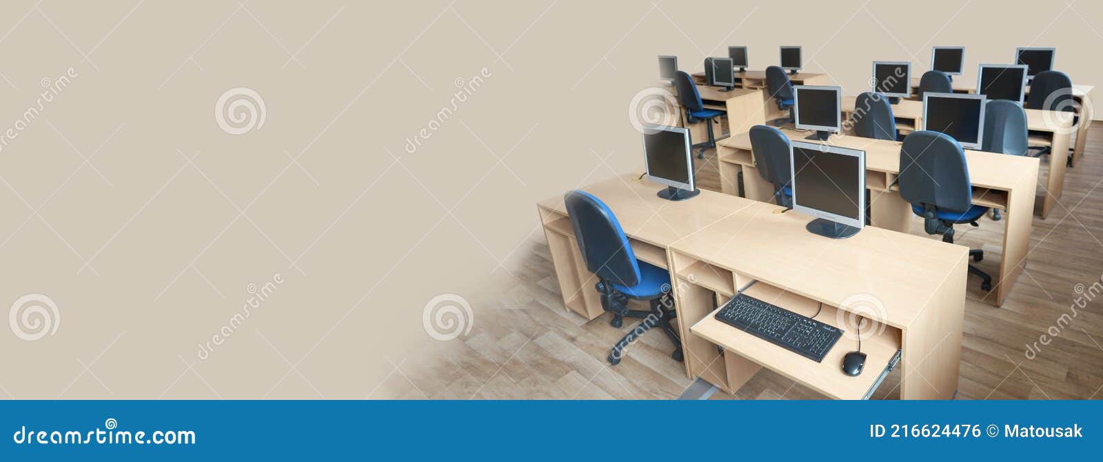 It classroom stock photo. Image of chair, clasroom, room - 216624476