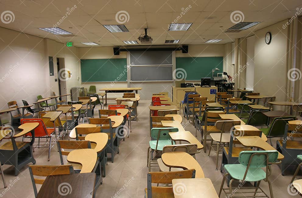 School Classroom stock image. Image of indoor, middle - 2034921