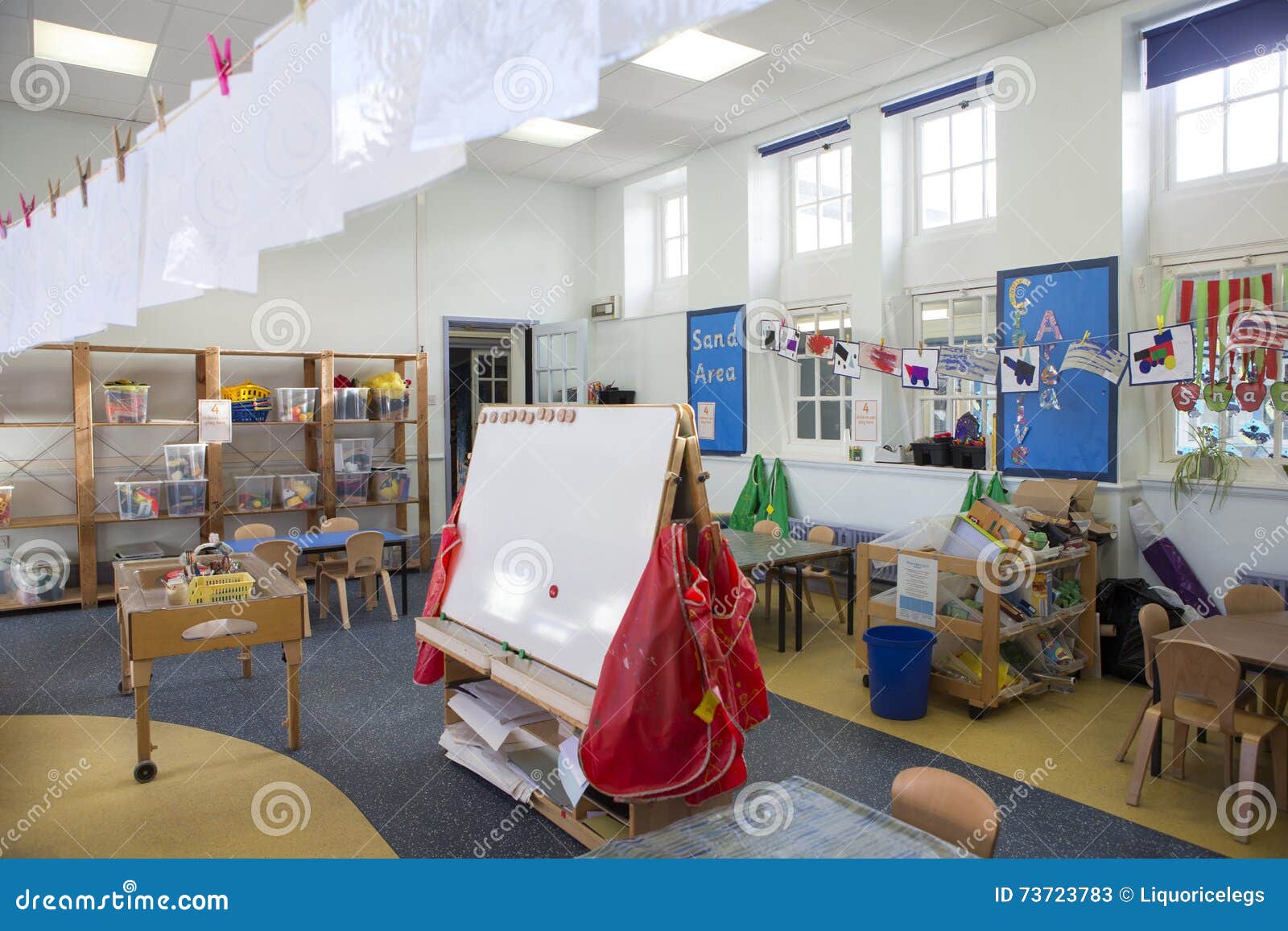 School Classroom Interior stock image. Image of building - 73723783