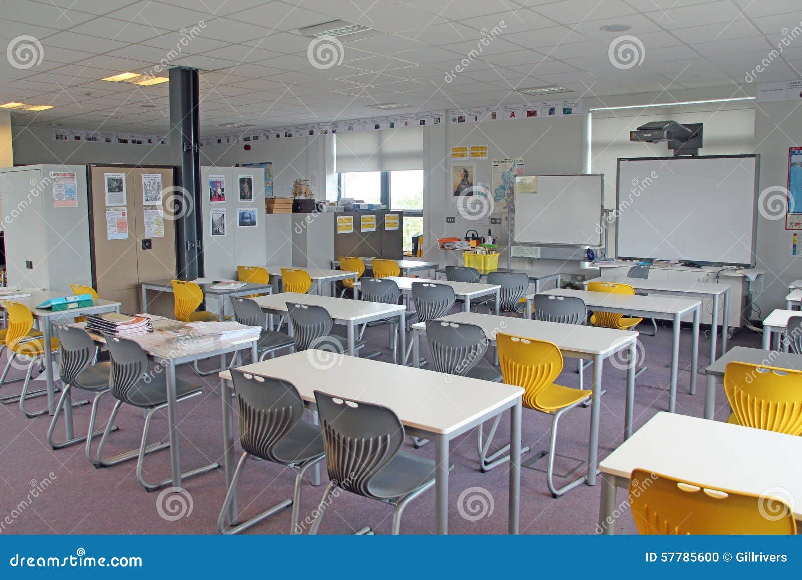 School Classroom stock photo. Image of industry, learn - 57785600