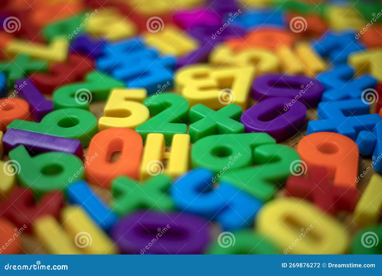 The Basic Numbers Are From Zero To Nine Squared From Different Internal ...