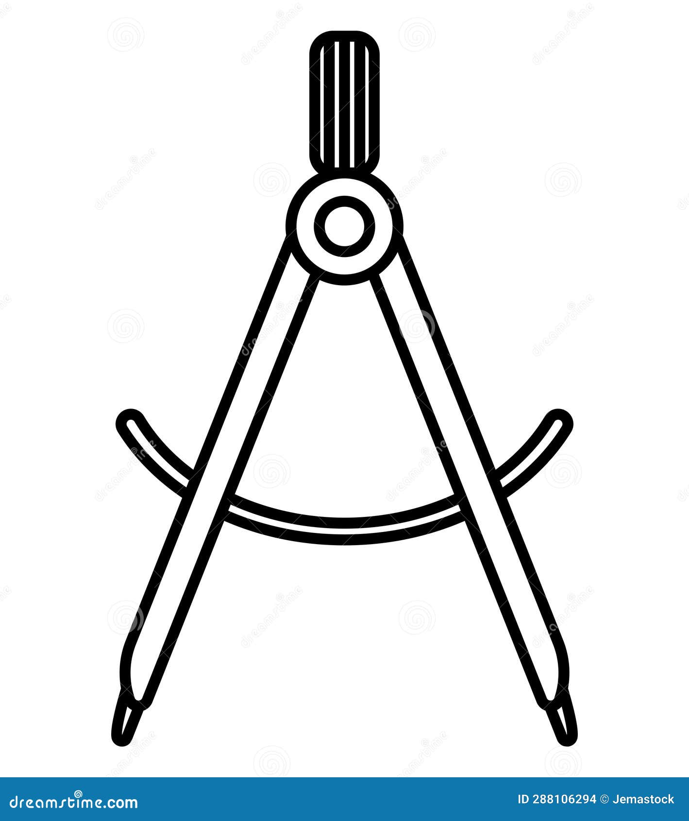 School compass design stock vector. Illustration of ruler - 288106294