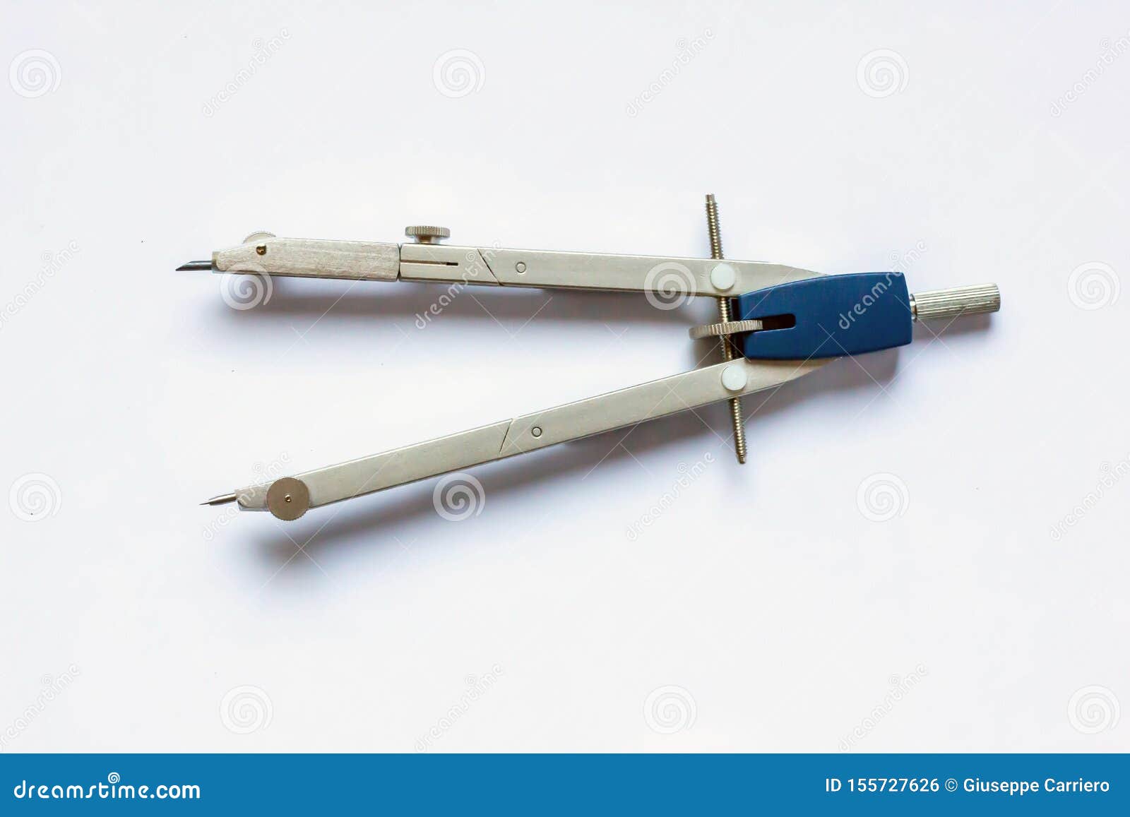 School Compass Used for Technical Subjects Stock Photo - Image of ...