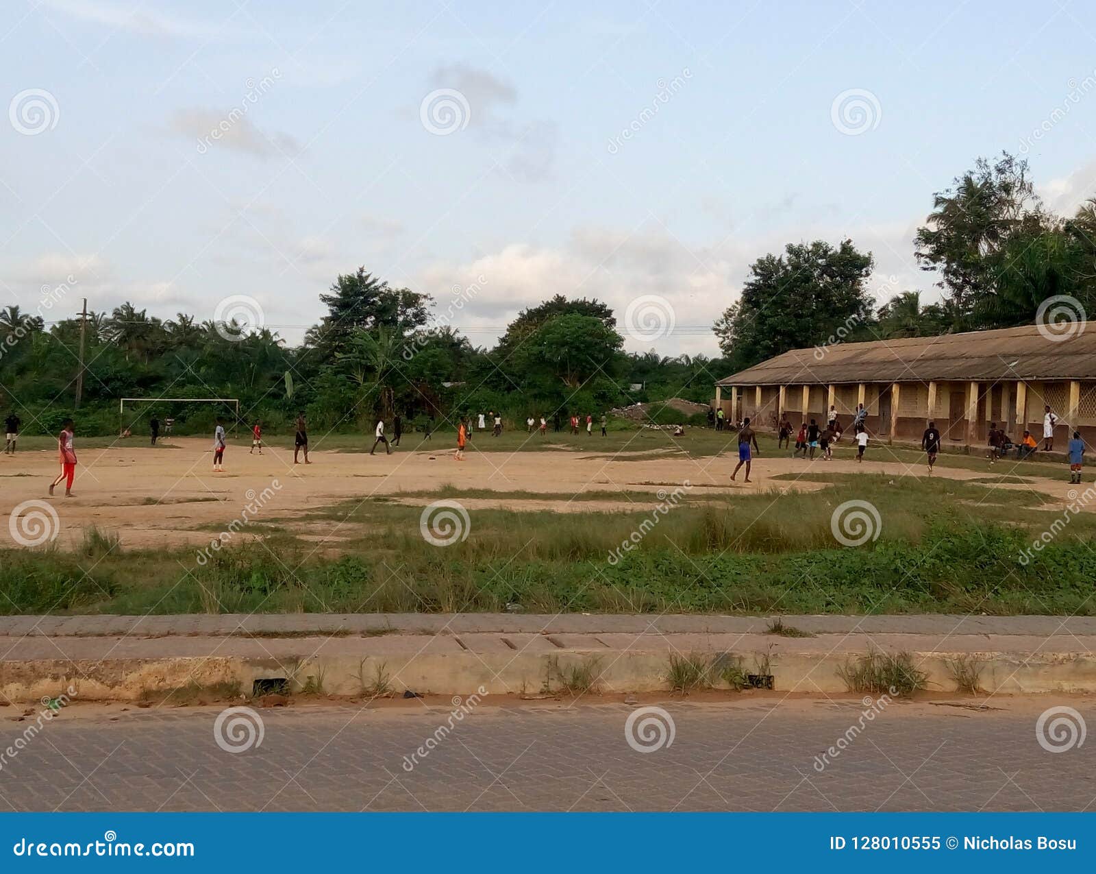 Cool stock image. Image of school, lovely, compound - 128010555