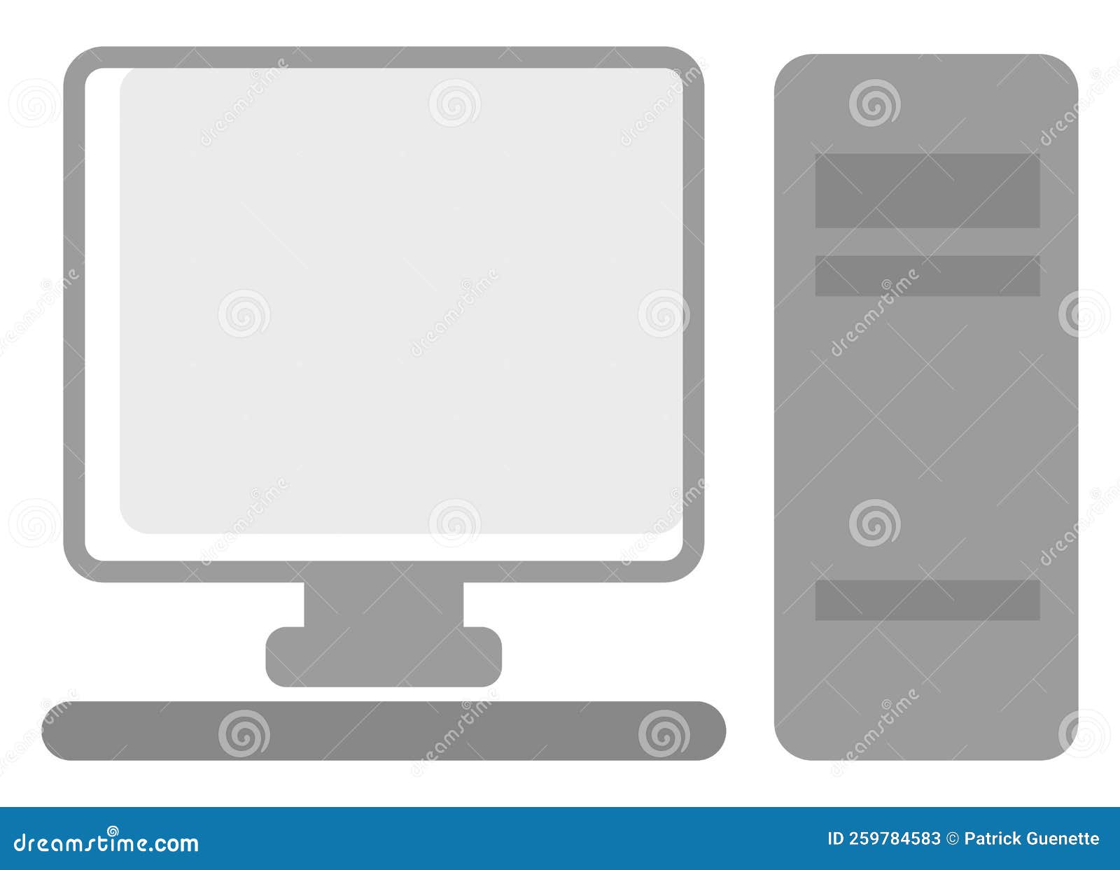 School computer, icon stock vector. Illustration of education - 259784583