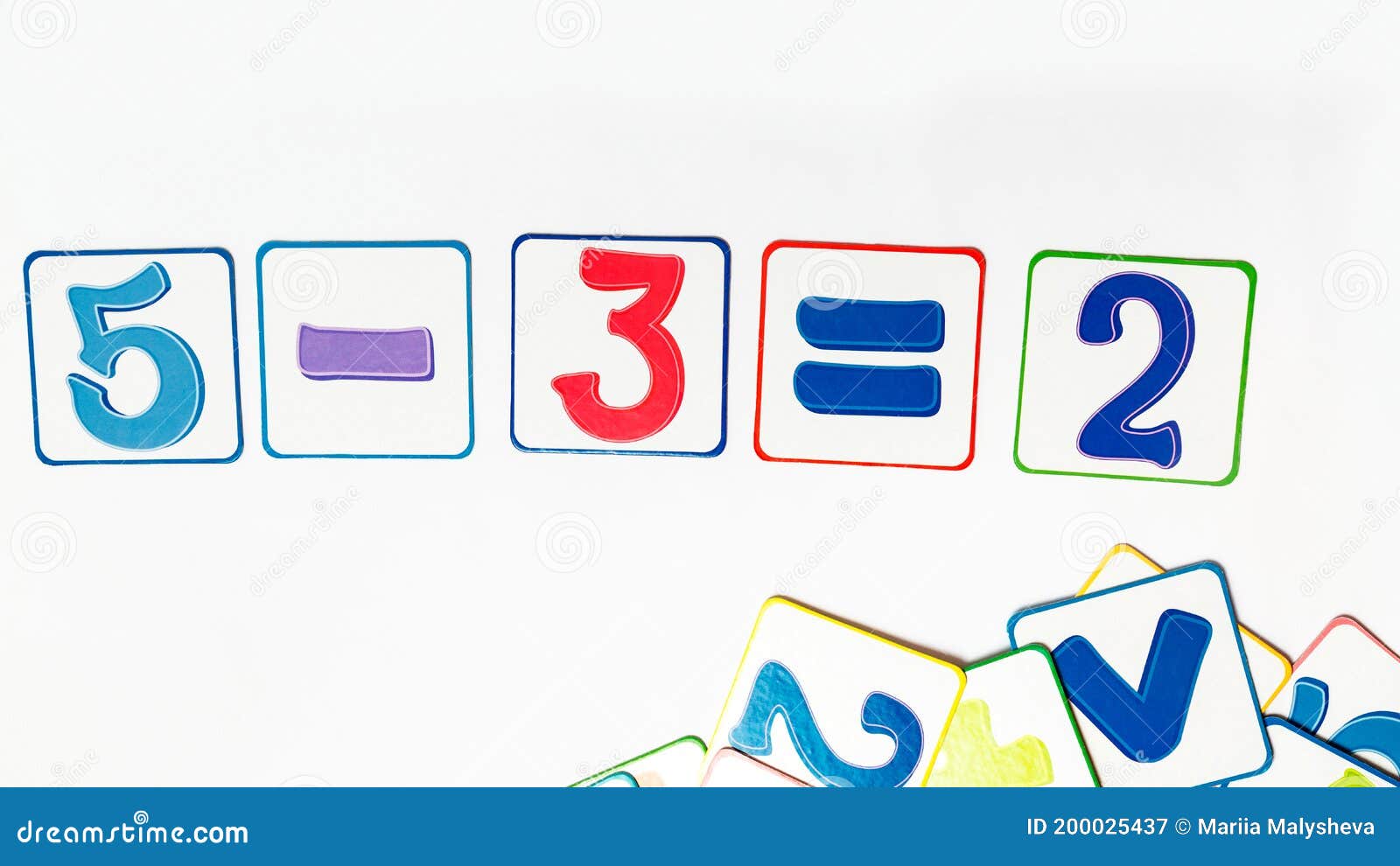 Calculation Of Mathematical Formulas. A Close-up Hand Writes An ...