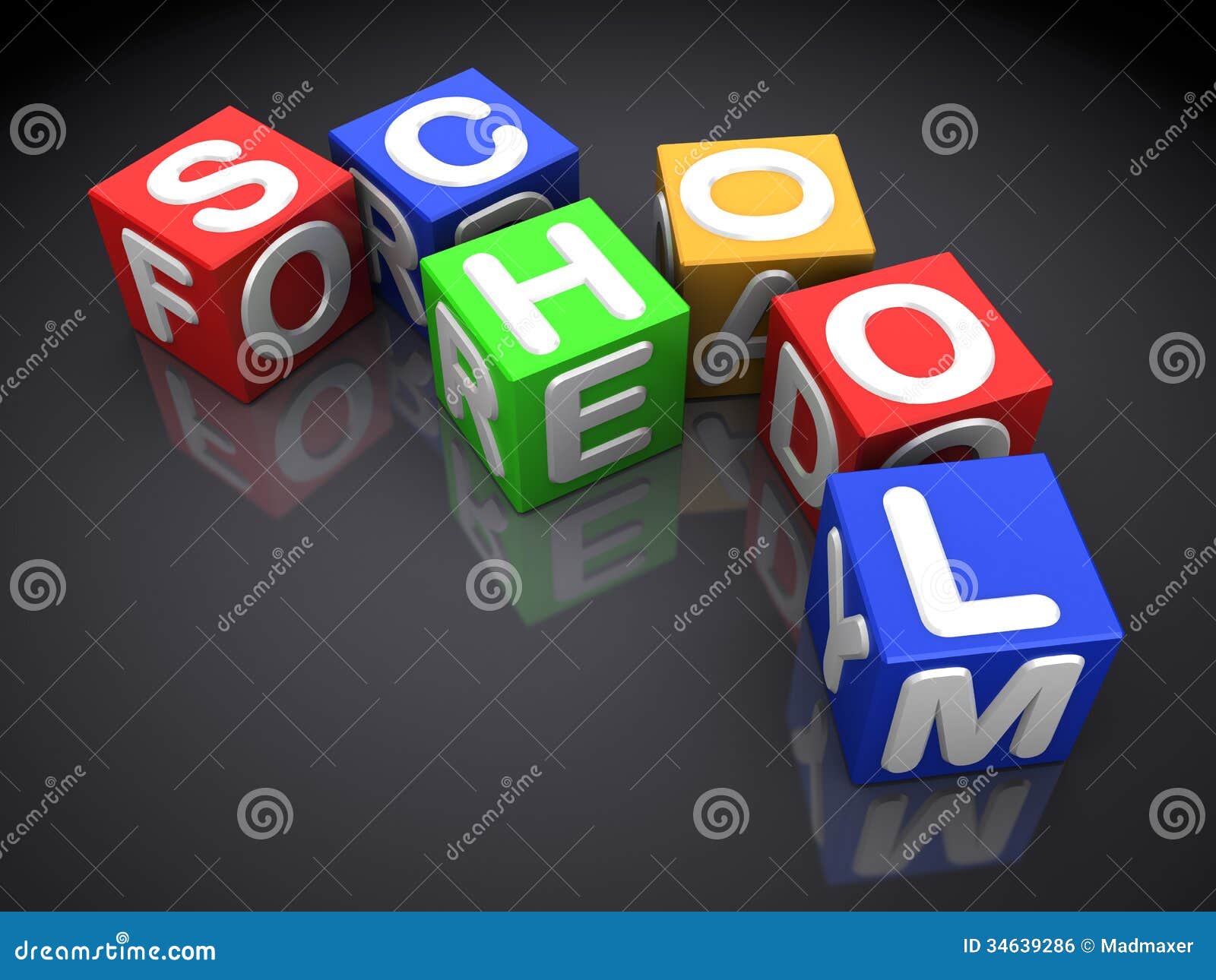 School Cubes Stock Illustrations – 4,414 School Cubes Stock ...