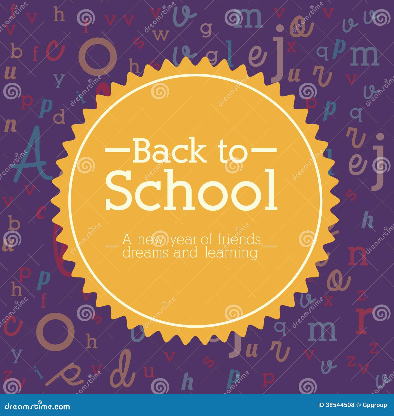 School design stock vector. Illustration of cover, preschool - 38544508