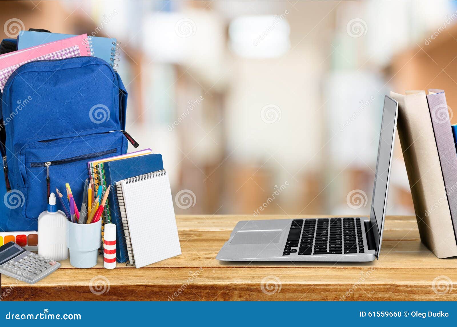 School deskback stock photo. Image of school, note, color - 61559660