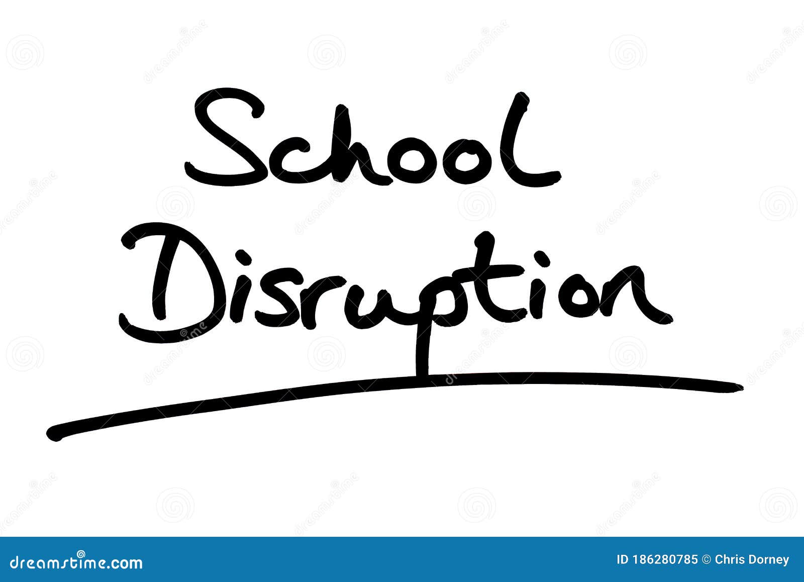 School Disruption stock illustration. Illustration of disruptive ...