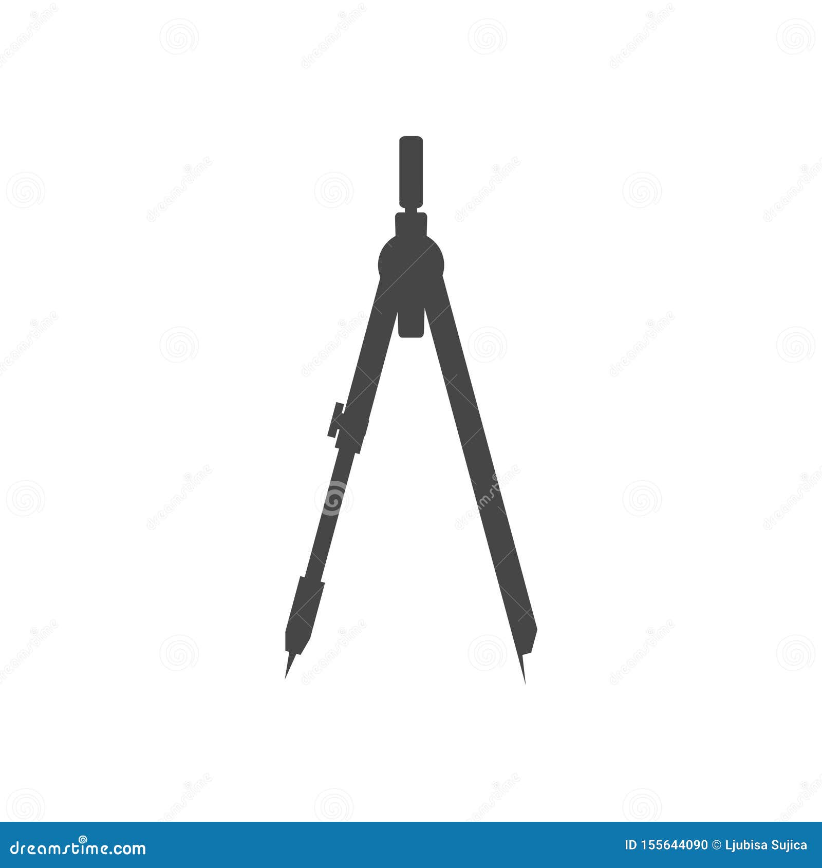 School Divider Icon Vector Illustration Stock Vector - Illustration of ...