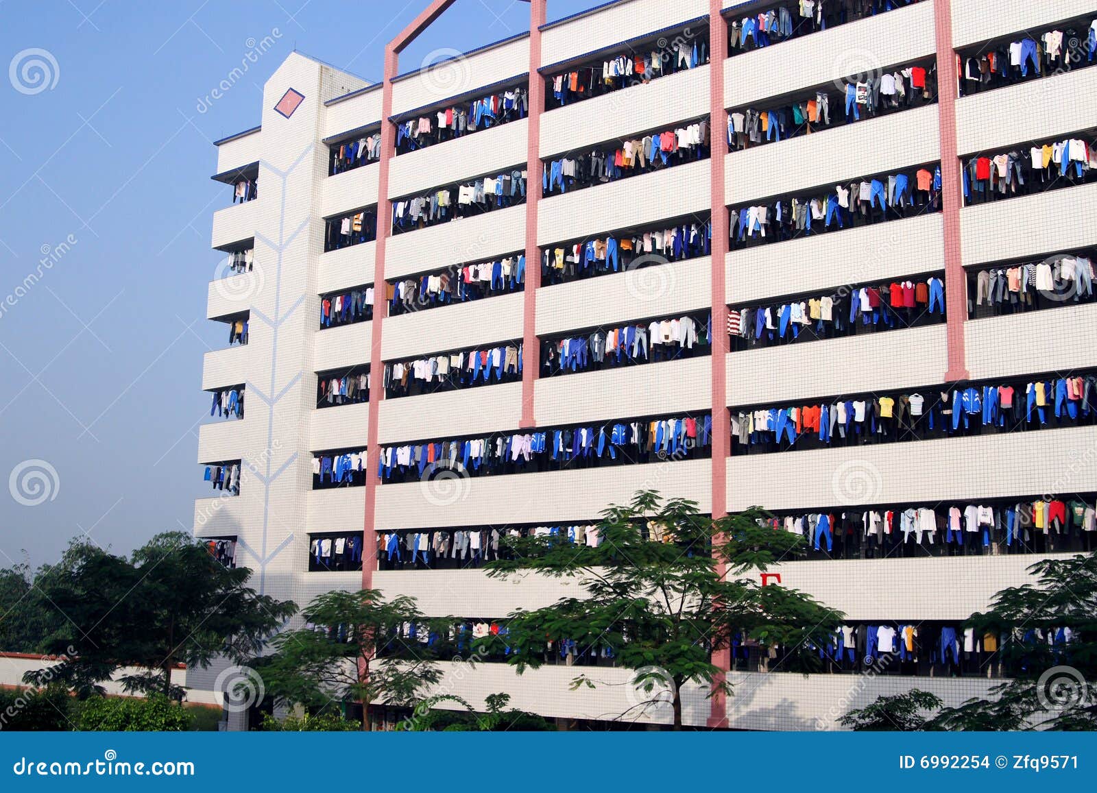 School Dormitory Building Royalty-Free Stock Photography ...