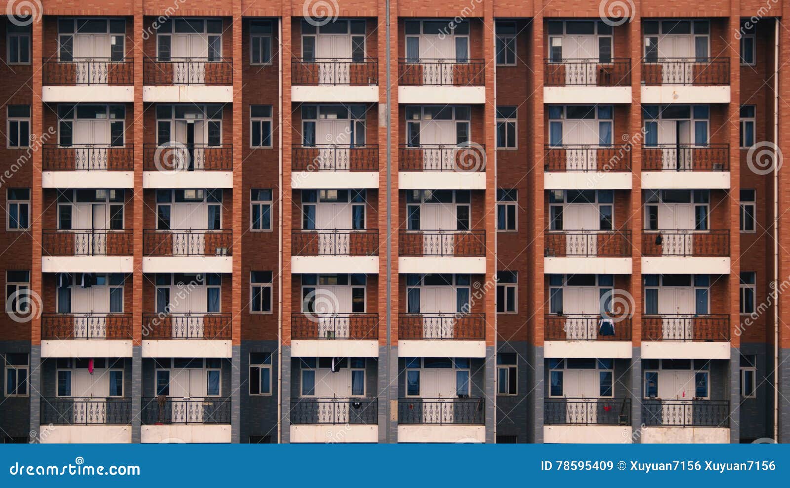 School Dormitory Building Stock Photo | CartoonDealer.com #13336986