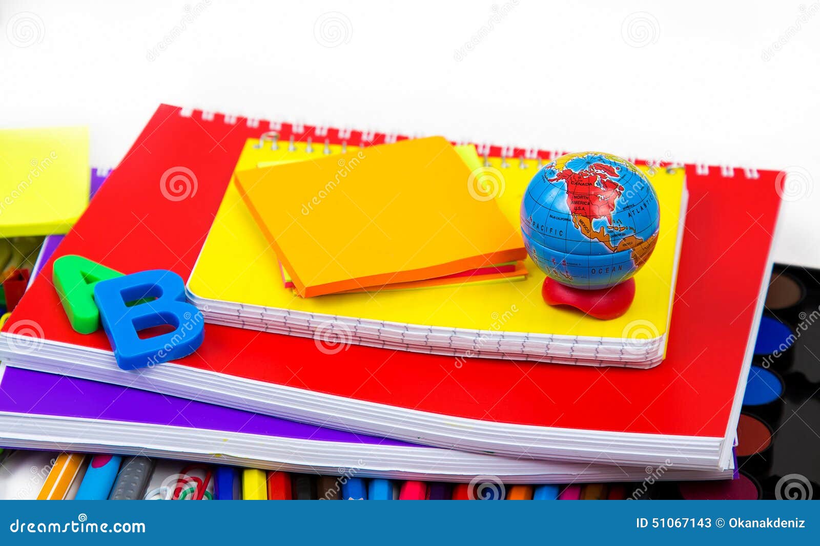 School Education Equipment Tools Stock Image - Image of colorful ...