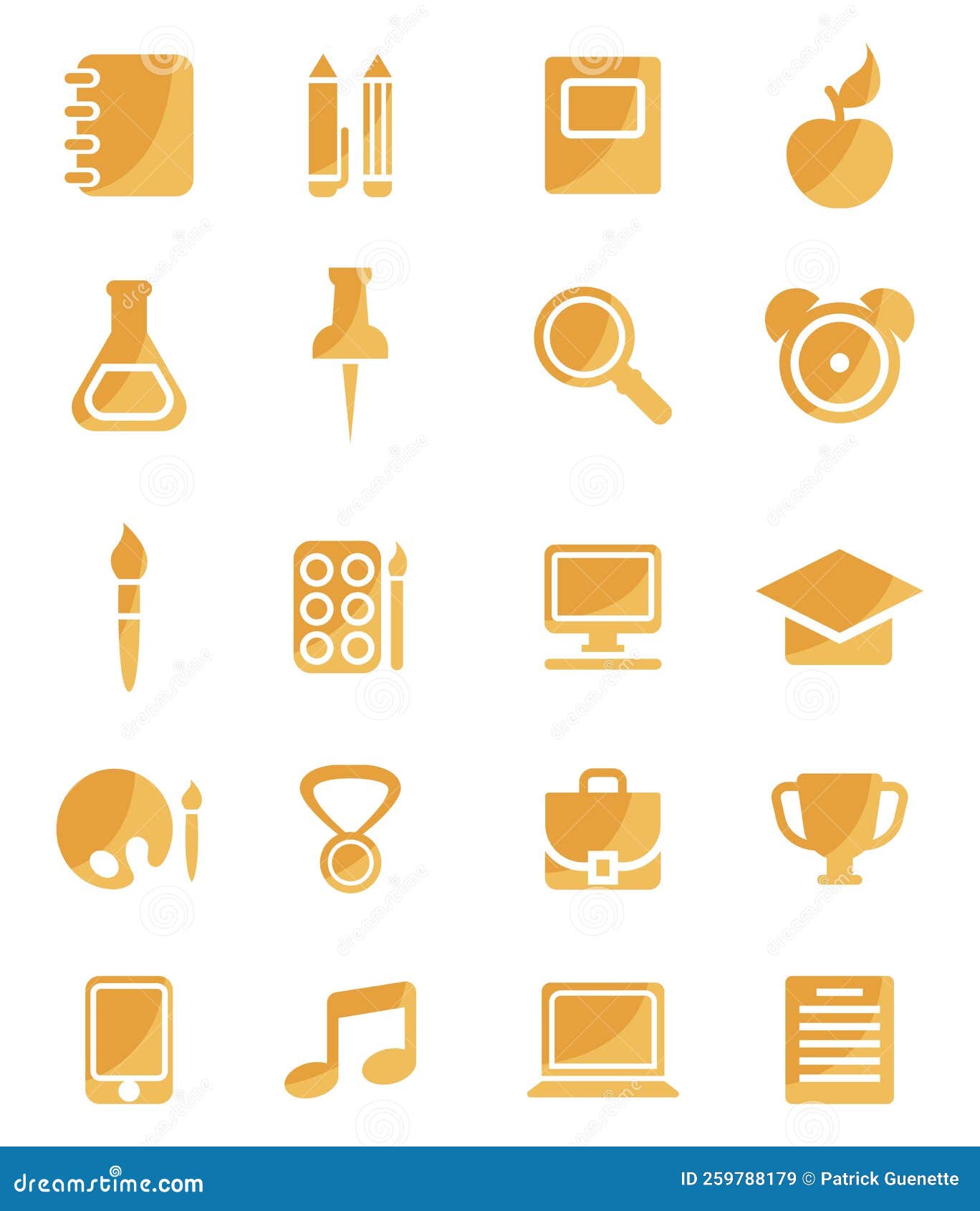 School Education, Icon Icon Stock Vector - Illustration of child ...