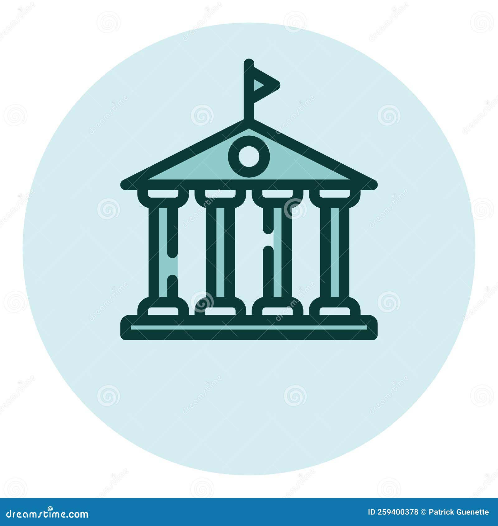 School education, icon stock vector. Illustration of paper - 259400378