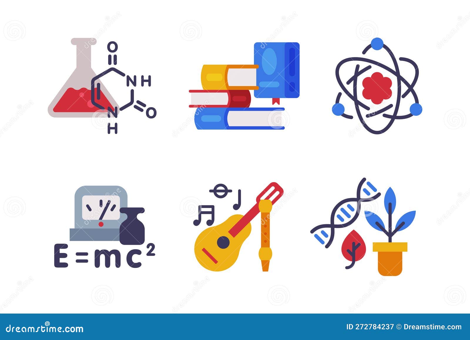 Set Of Physics Formula, Symbols, Equations And Schrodinger Cat Isolated ...