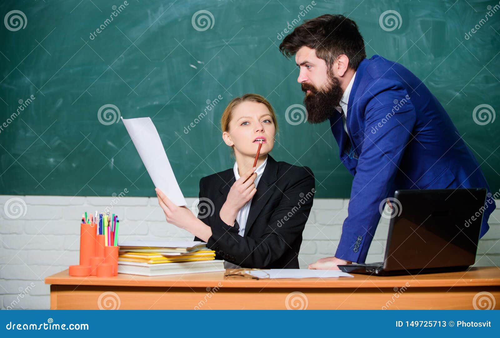 School Education. Prepare for School Lesson. Improve Teaching Skill ...