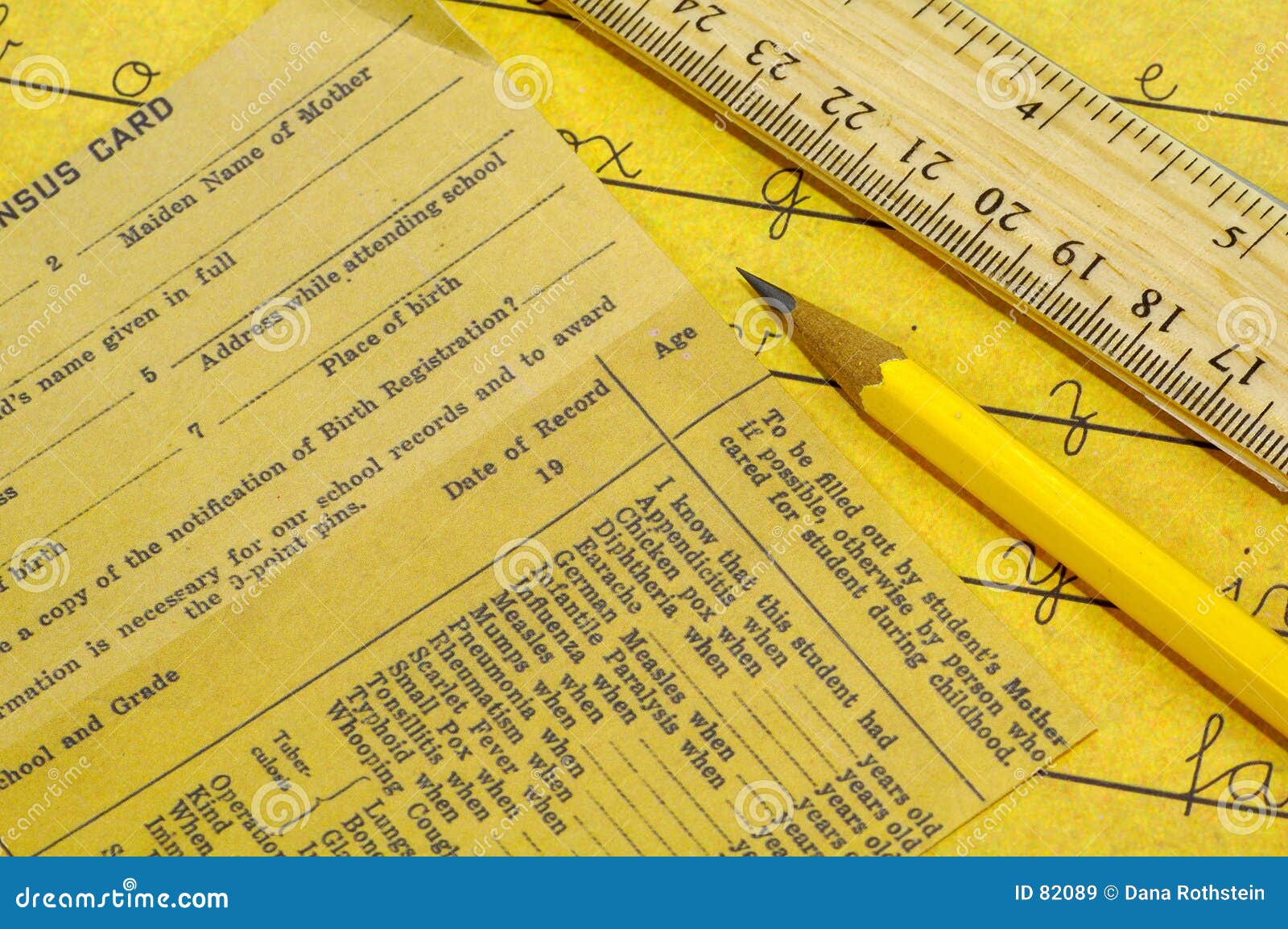 School Enrollment stock image. Image of child, paperwork - 82089