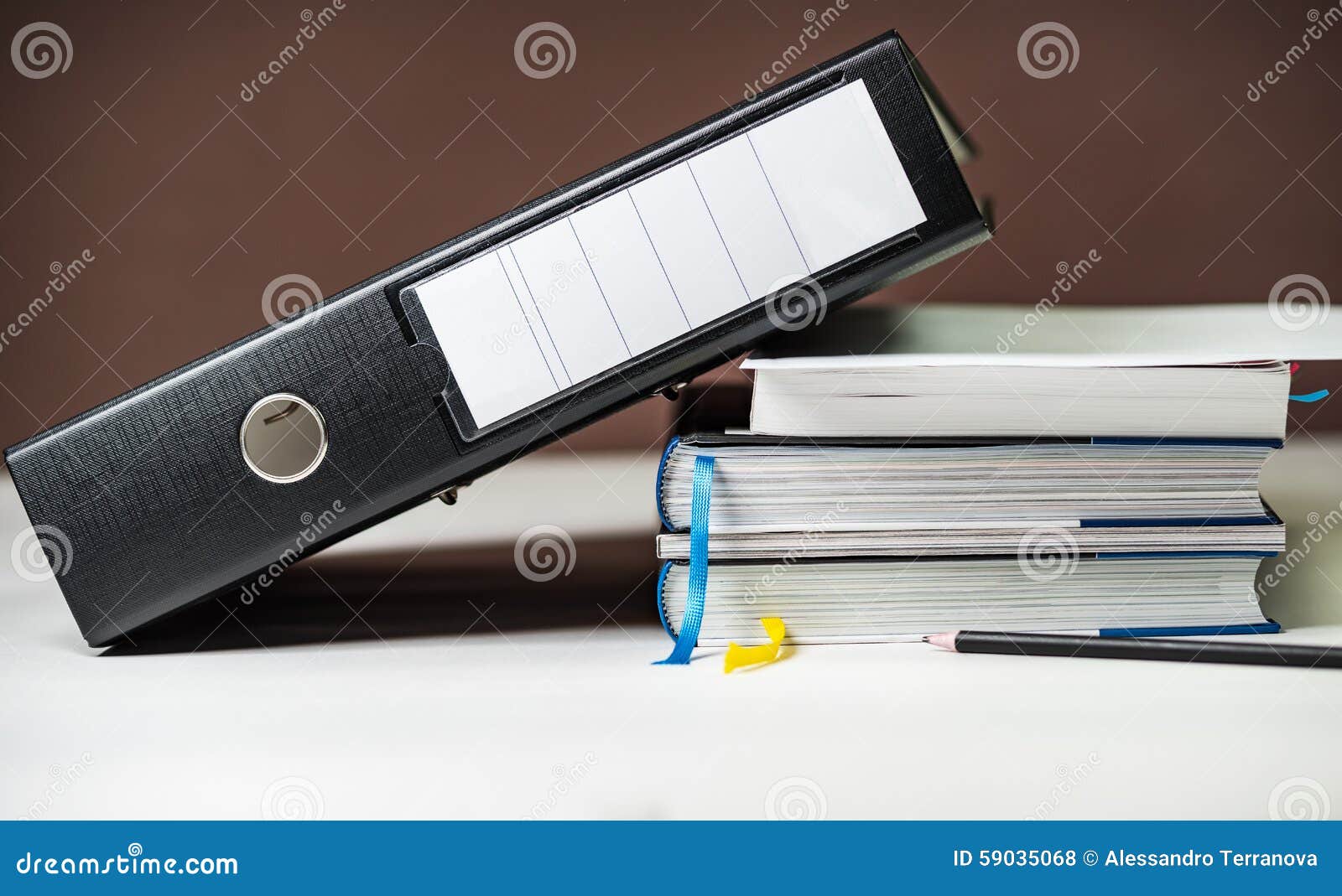 School folders and books stock photo. Image of education - 59035068