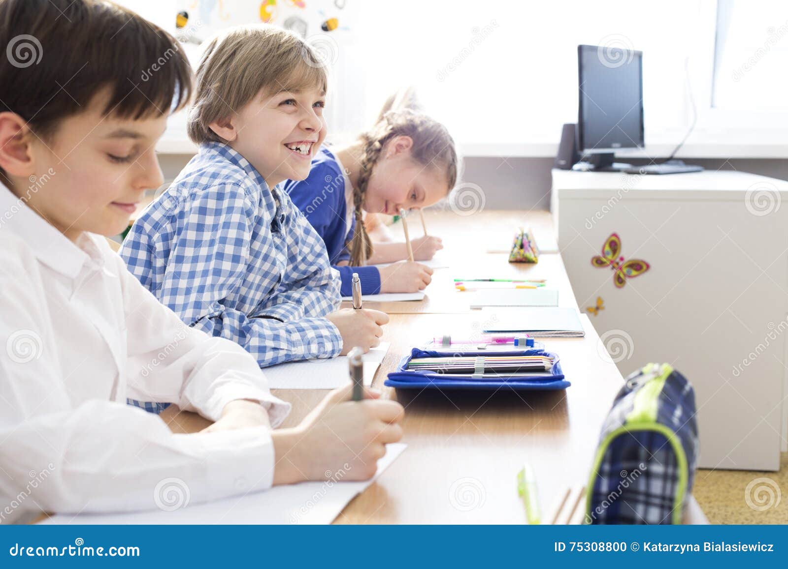 School Friendly for Children Stock Photo - Image of schooling, elegant ...