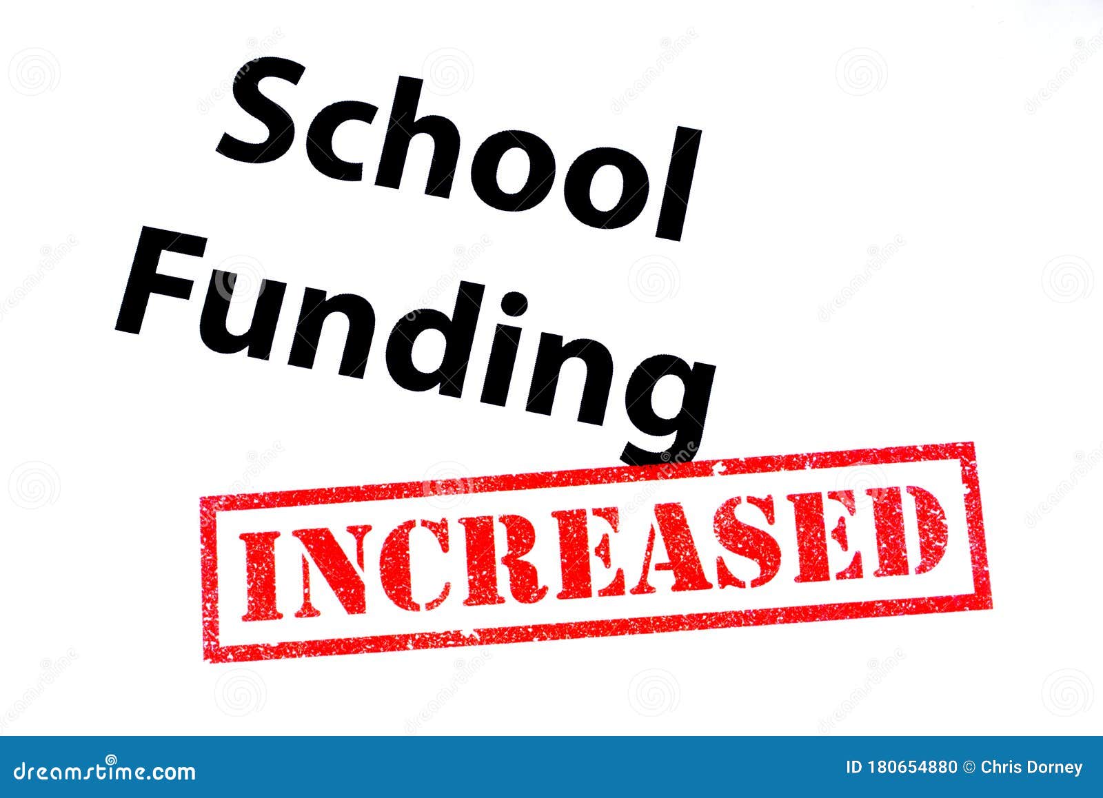 School Funding Increased stock illustration. Illustration of improving ...