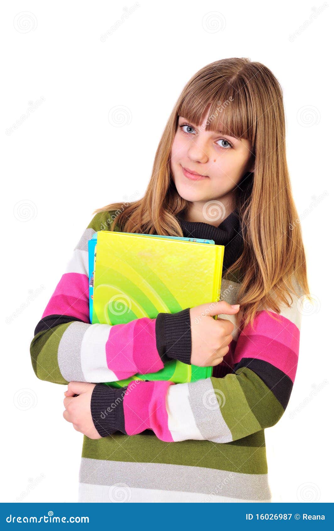 School girl stock image. Image of schoolkid, schoolchildren - 16026987
