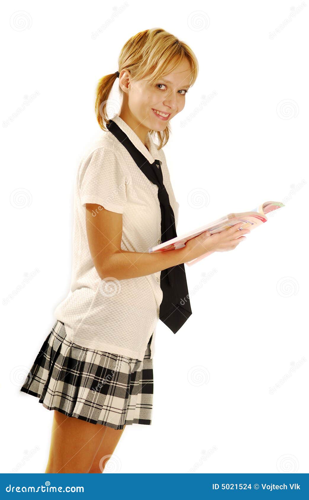 School girl stock photo. Image of woman, miss, schoolgirl - 5021524