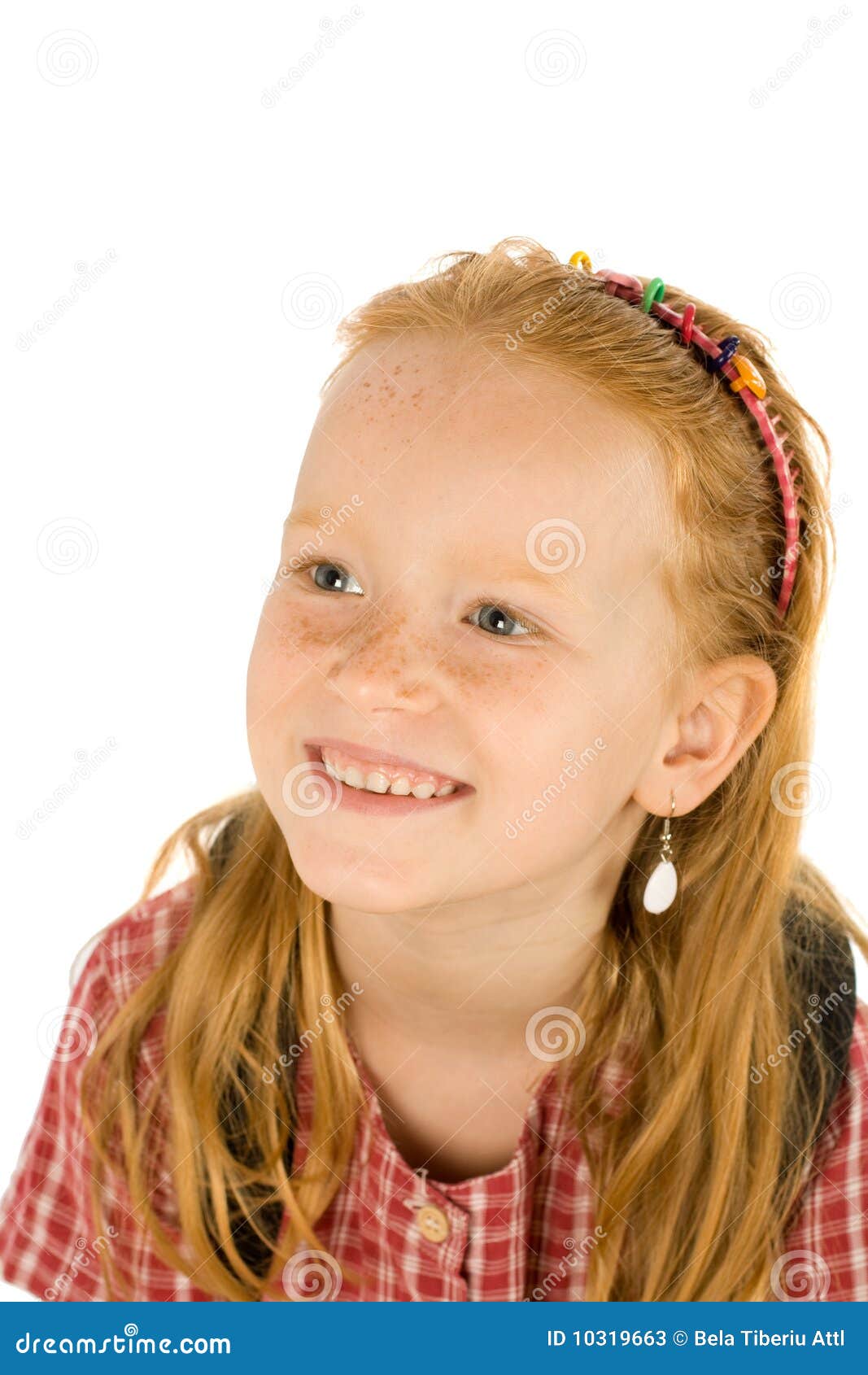 School girl portrait stock image. Image of hand, pretty - 10319663