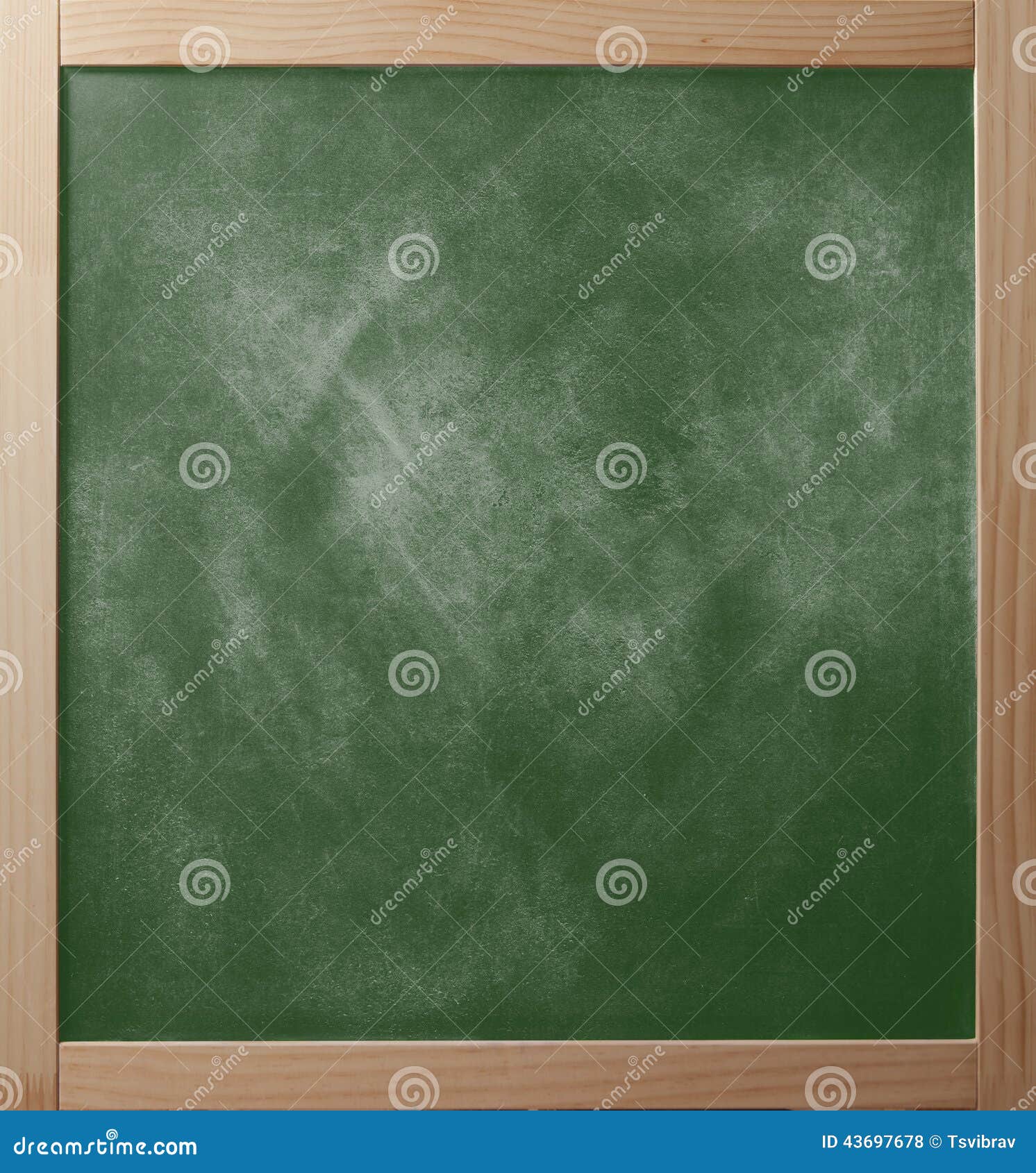 School Greenboard in Wooden Frame Stock Photo - Image of message, learn ...
