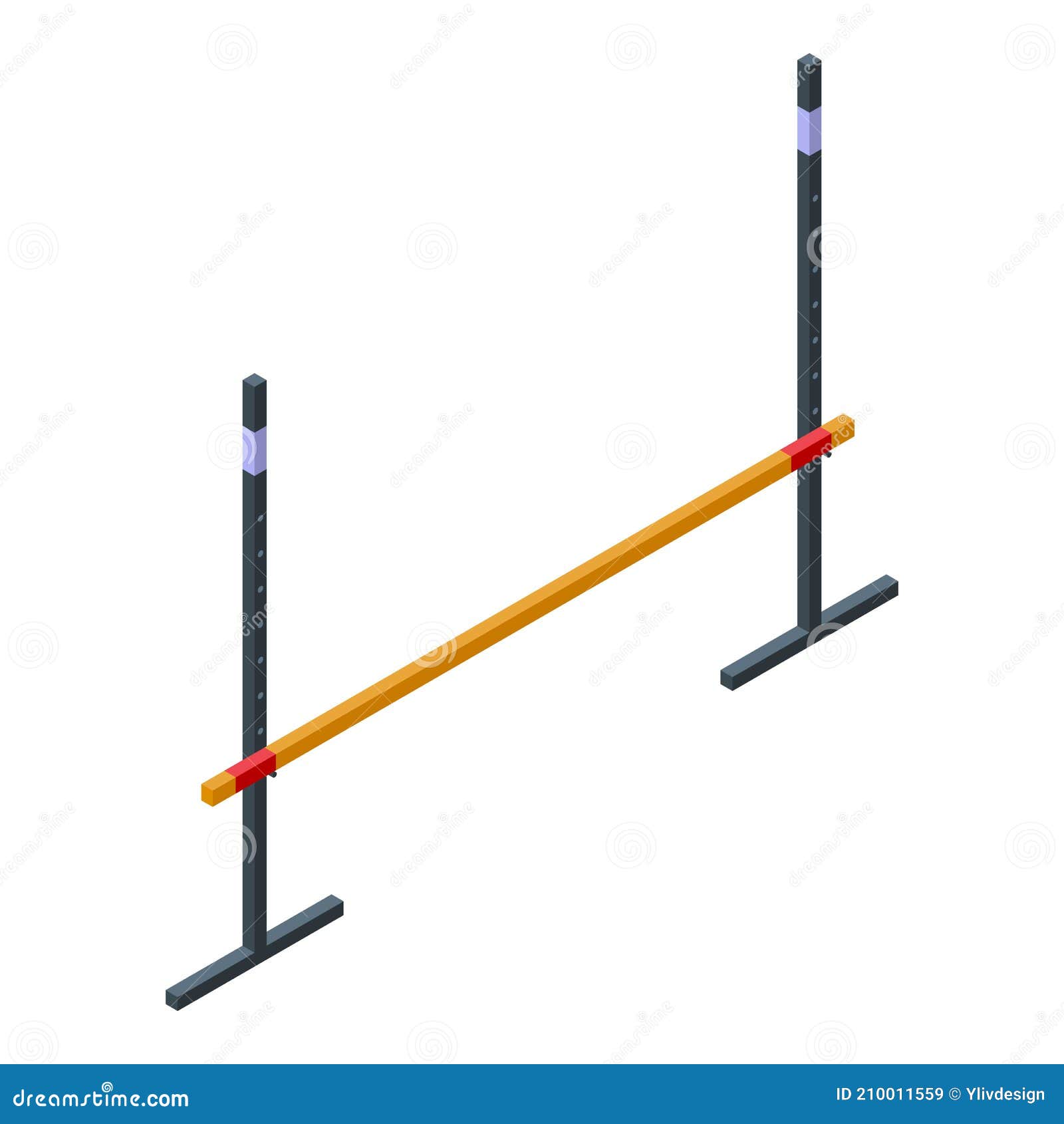 Paddock Gate Icon In Monochrome Style Isolated On White Background ...