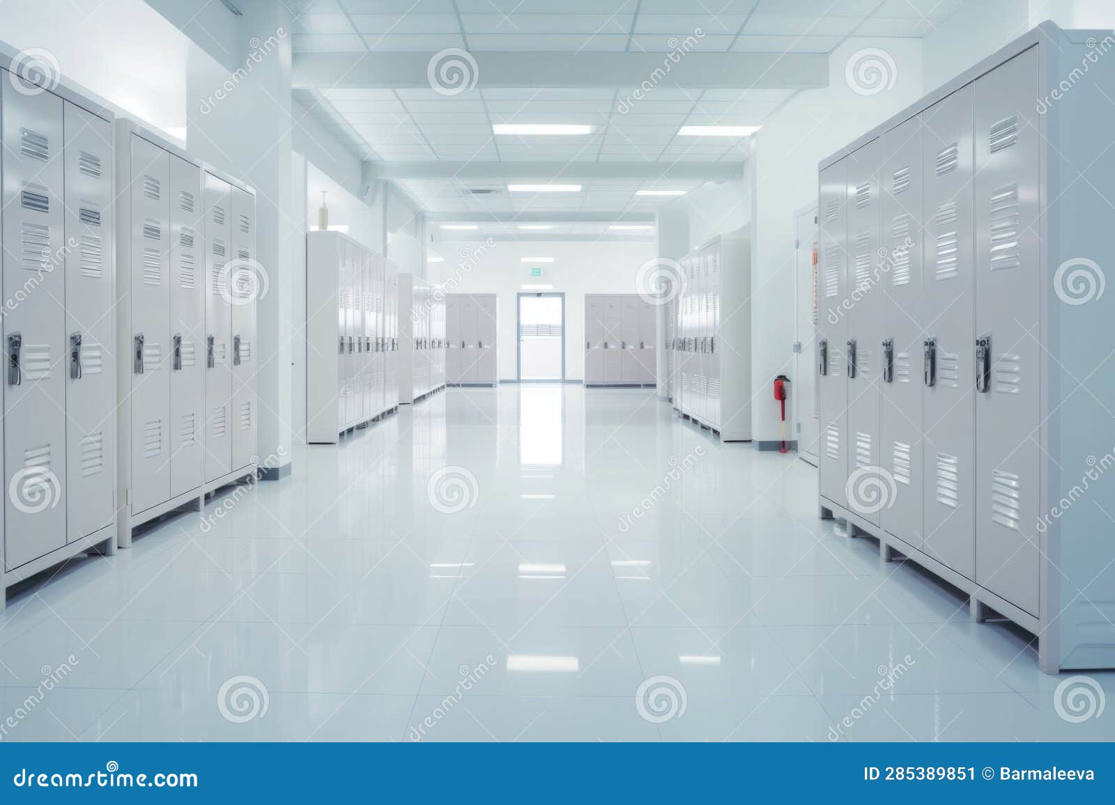 Modern Lockers At A Busy Bus Station For Travelers, Featuring Buses And ...
