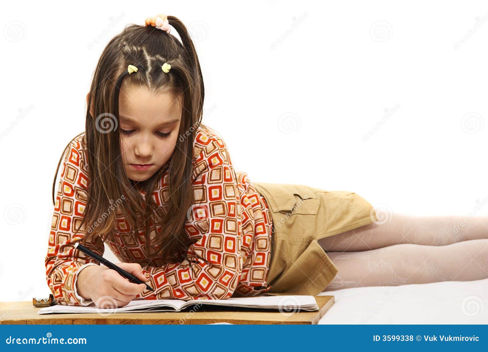 School homework stock photo. Image of reading, desk, pencil - 3599338