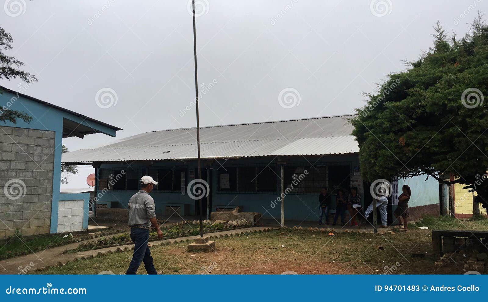 School editorial stock photo. Image of town, school, honduras - 94701483