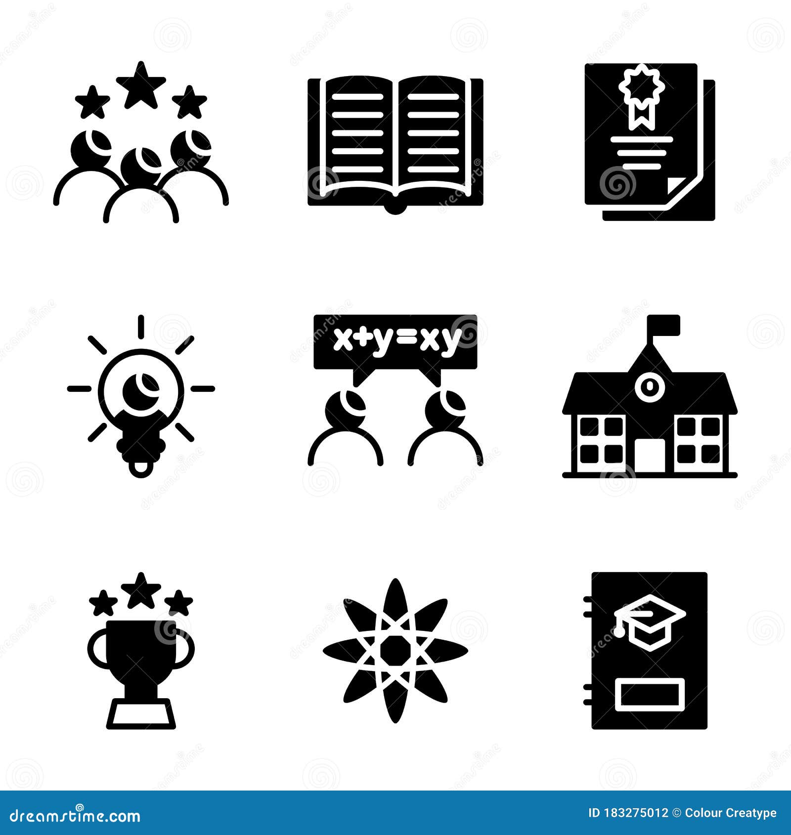 School Rank Concept Illustration On Back To School Banner With ...