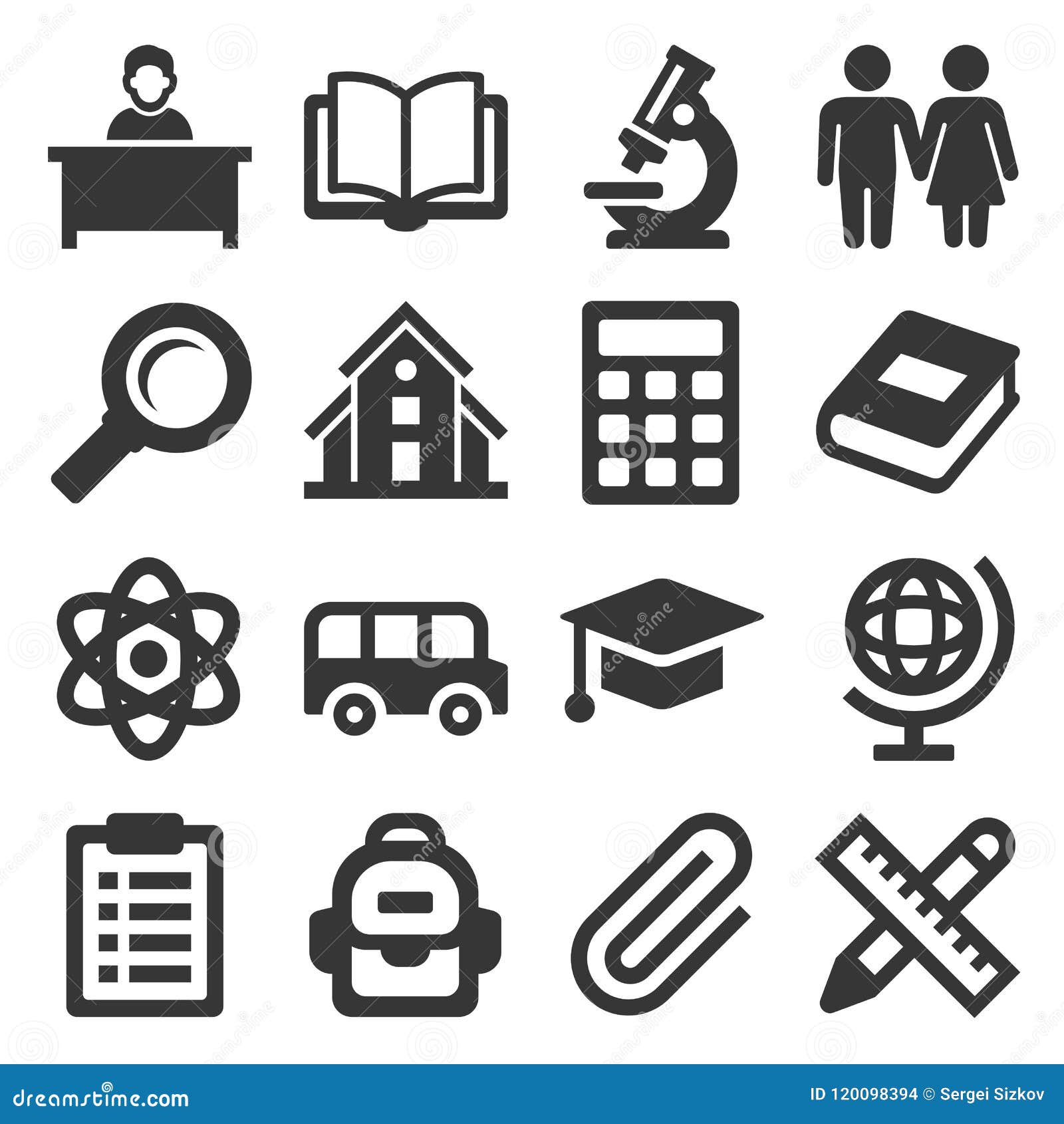 School Icon Vector Free Download