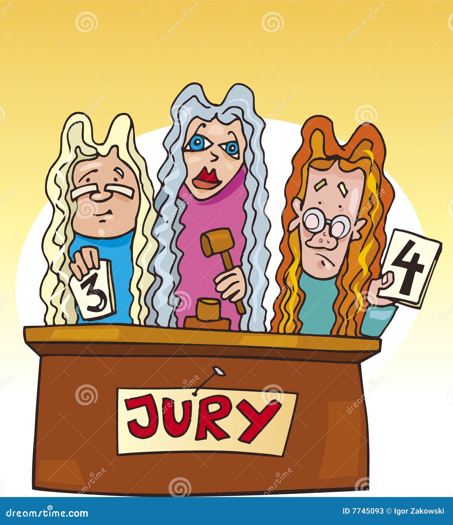 School kids in jury stock vector. Illustration of drawing - 7745093