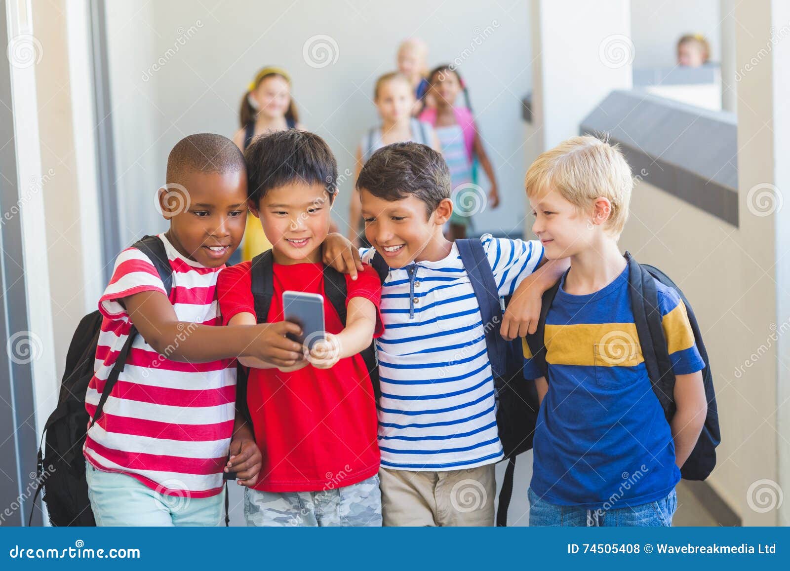 Kids Taking A Break Royalty-Free Stock Image | CartoonDealer.com #54643834