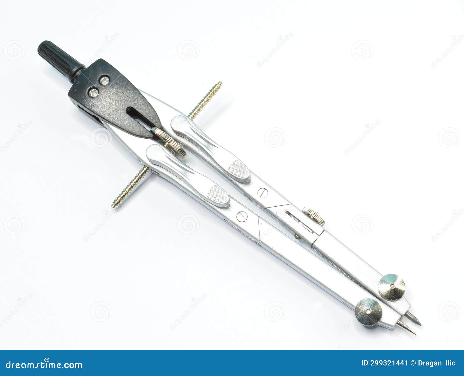 School Kit - Modern Technical Drawing Instrument Stock Image - Image of ...