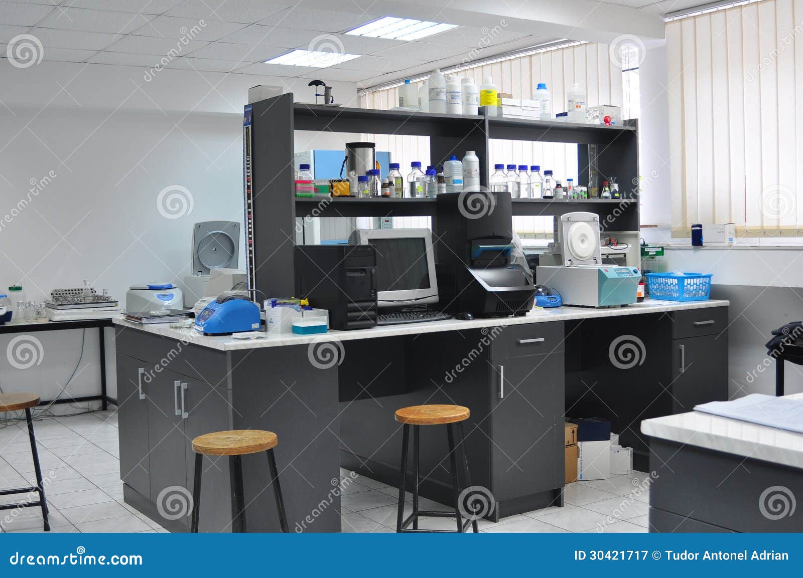 School laboratory stock image. Image of chemistry, medicine - 30421717