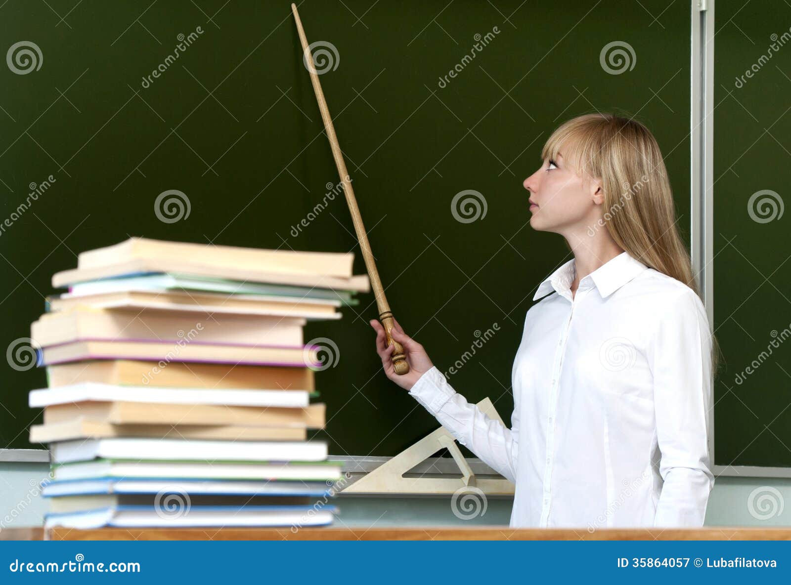 School lesson stock image. Image of child, classroom - 35864057