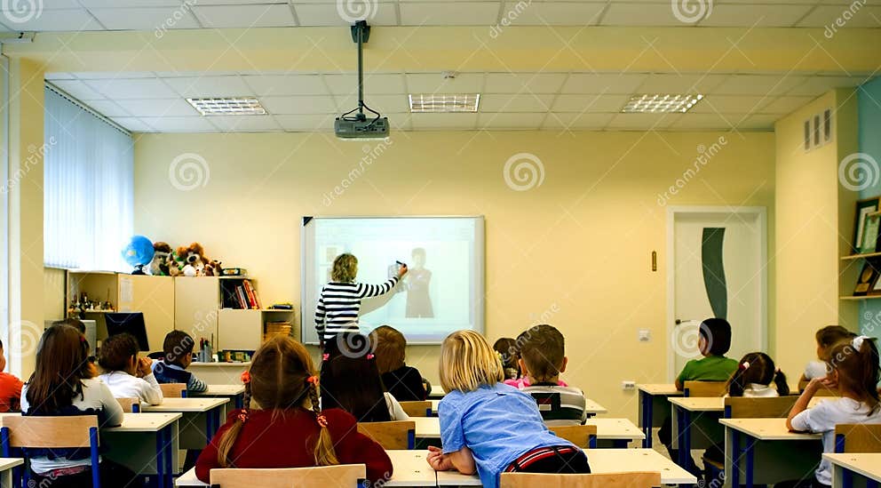 School Lesson . . on the Lesson Editorial Stock Photo - Image of female ...