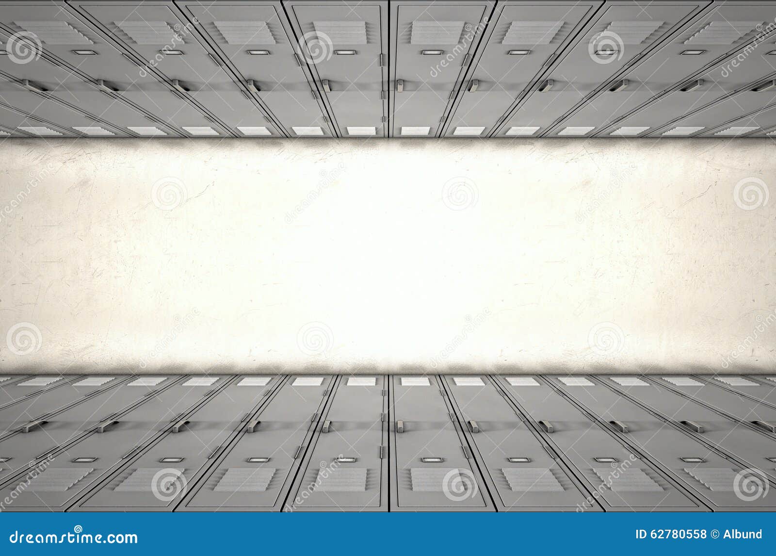 School Locker Row New stock photo. Image of hall, education - 62780558