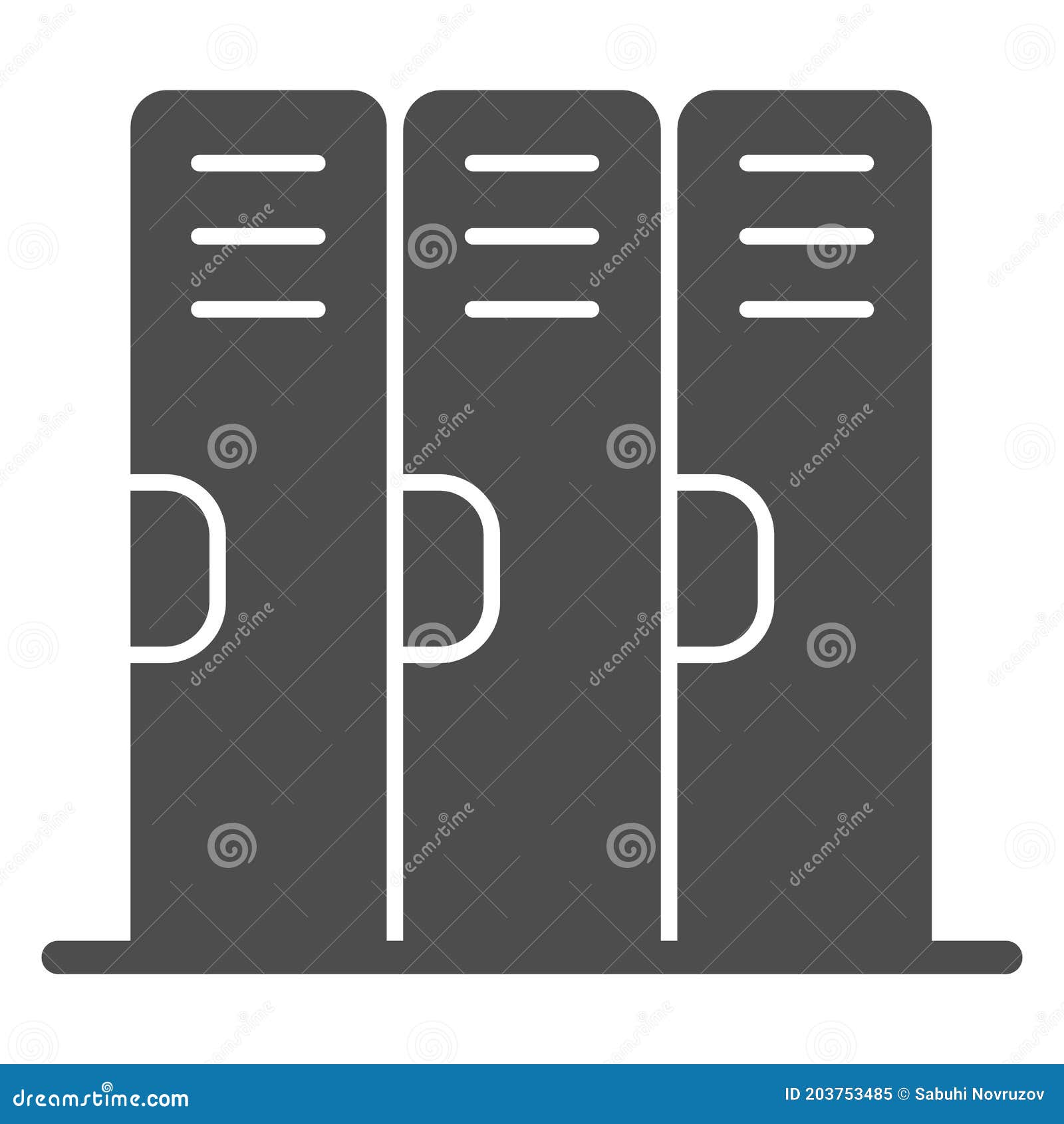 Lockers Storage Icon Stock Photo | CartoonDealer.com #190332120