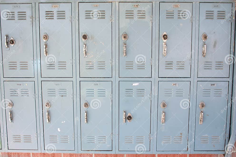 School lockers stock image. Image of school, education - 11471655