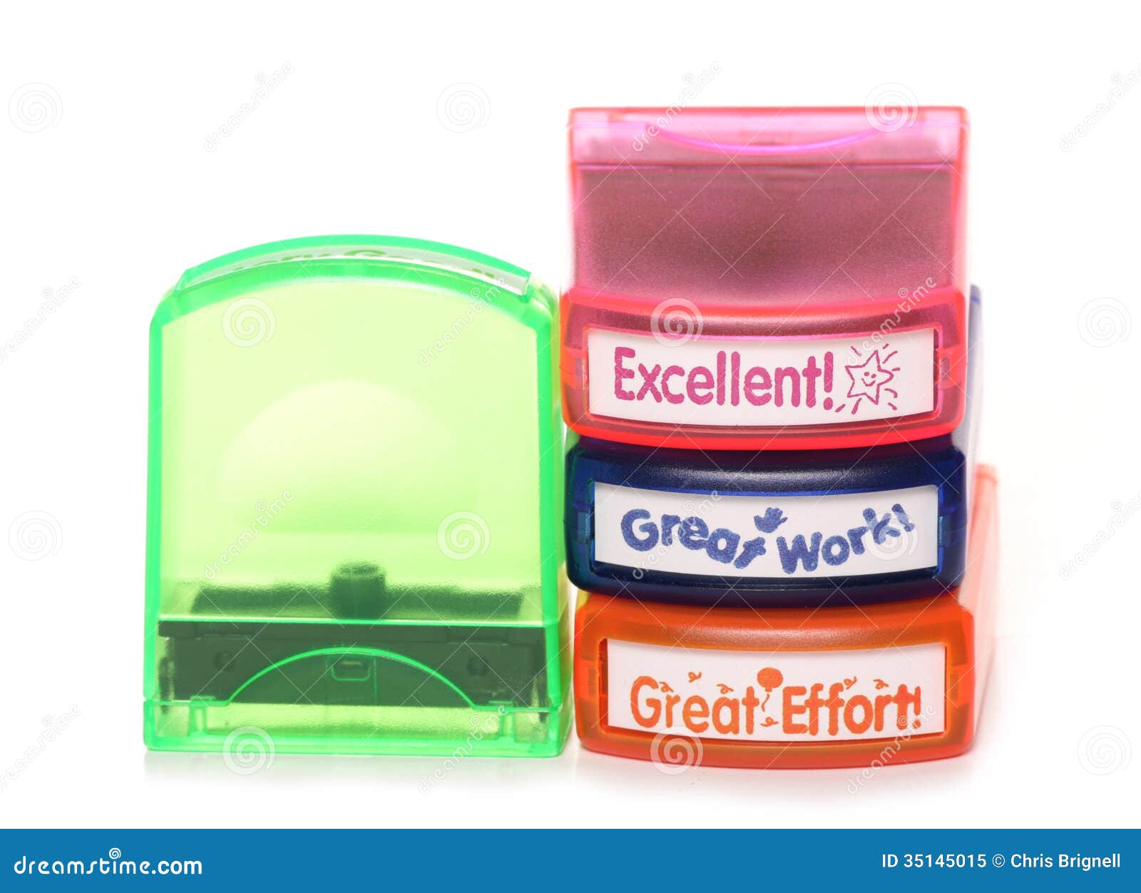 School marking stamps stock image. Image of stationery - 35145015