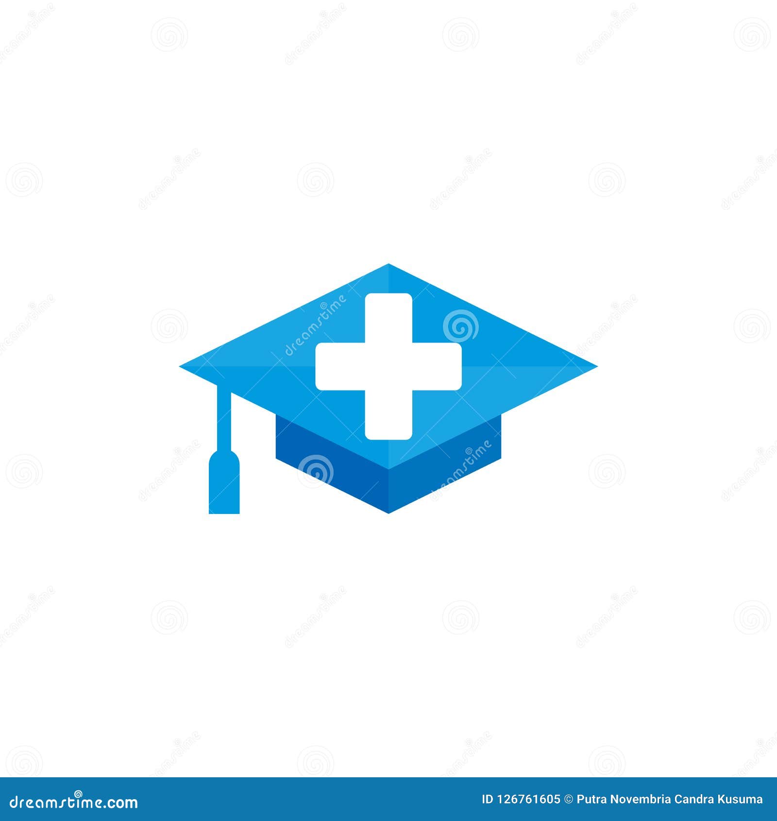 School Medical Logo Icon Design Stock Illustration - Illustration of ...