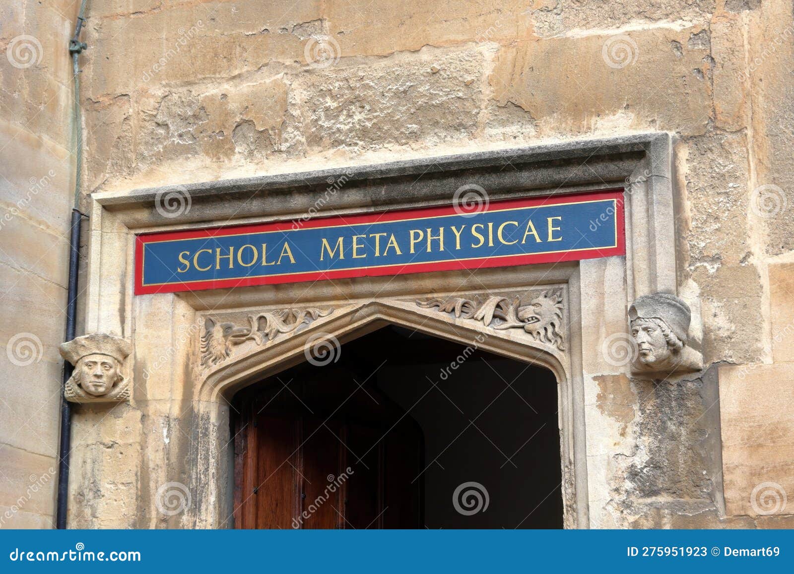 School of Metaphysics at the Bodleian Library Editorial Stock Photo ...