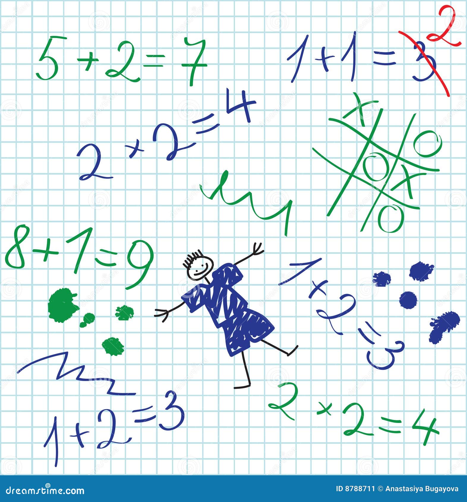 School Notebook Cover And Realistic Lined Paper Blank Size Reversal A5 ...