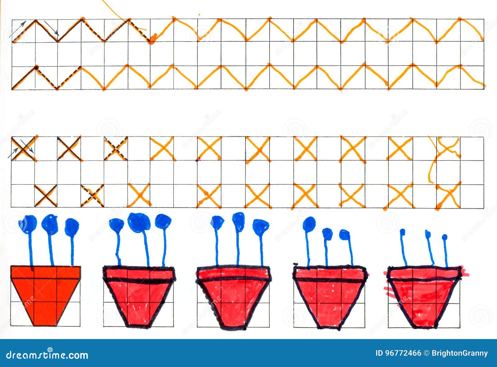 School notebook doodles stock illustration. Illustration of abstract ...
